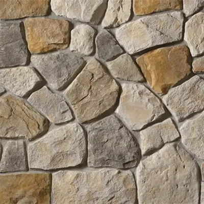 BIM objects - Free download! Stone Veneer - Irregular | BIMobject