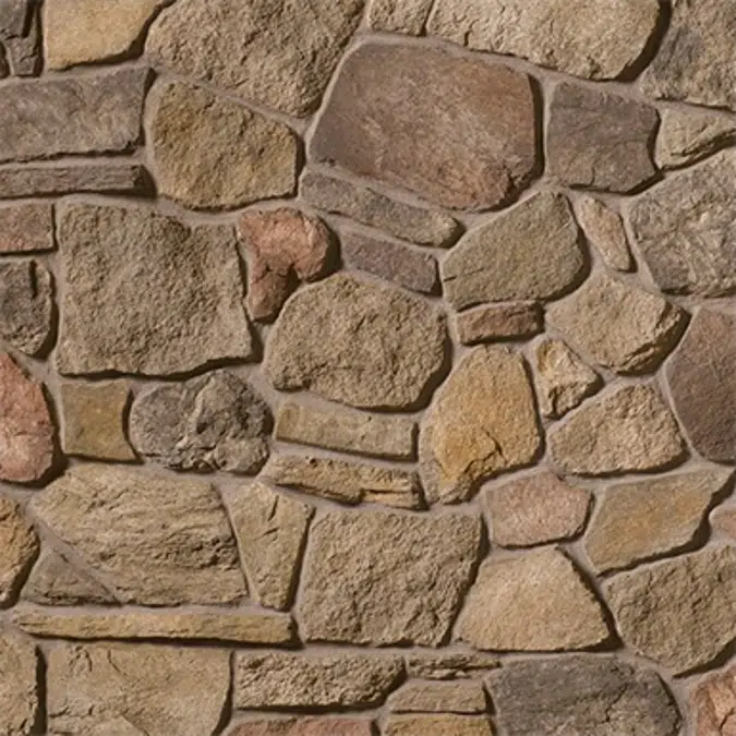 BIM objects - Free download! Stone Veneer - Old Country Fieldstone ...