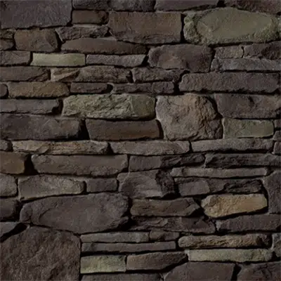 BIM objects - Free download! Stone Veneer - Ledge | BIMobject