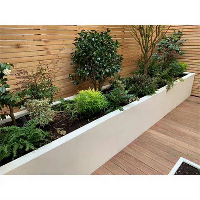 BIM objects - Free download! Custom Made Rectangle Planter Ultra ...