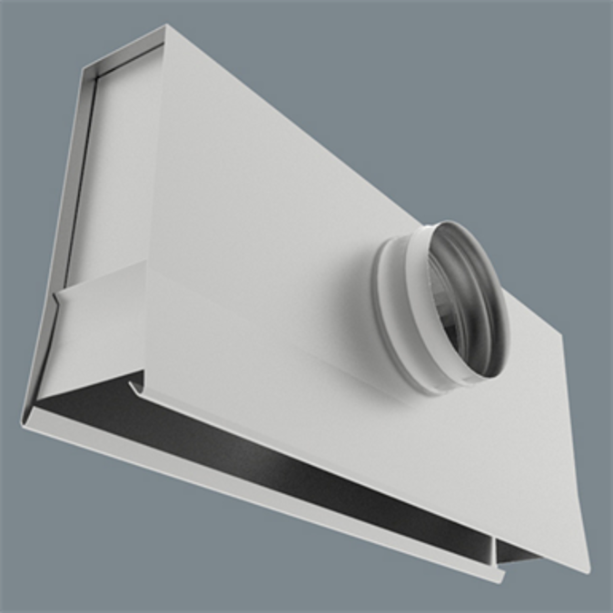 BIM objects - Free download! Universal Plenum for Linear Slot Diffusers ...