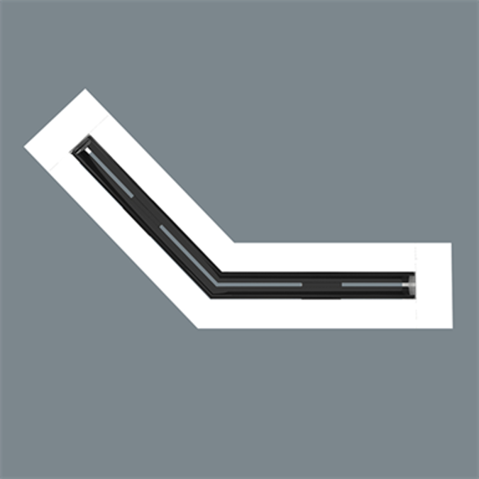 BIM objects - Free download! Linear Diffuser - Mitered Corner Custom ...