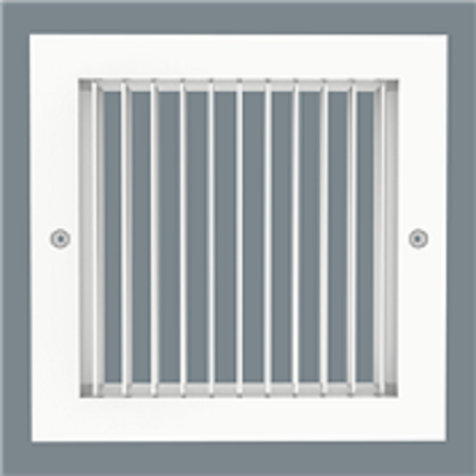 BIM objects - Free download! Single Deflection Grille - Aluminum ...