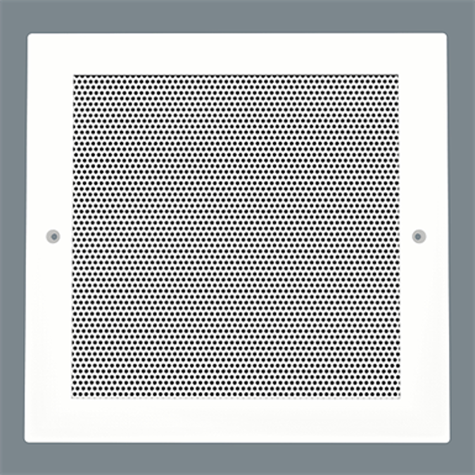 BIM objects - Free download! Aluminum / Steel Perforated Return Grille ...