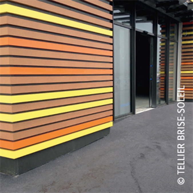 BIM object - ดาวน์โหลดฟรี! Blade for facade cladding invisible fixing ...