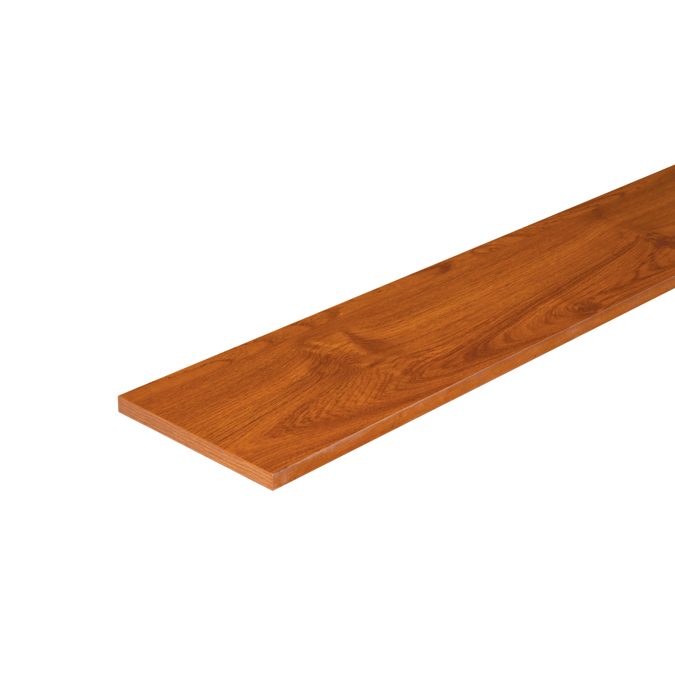 BIM objects - Free download! Vanachai Wood Stair Riser Natural Teak ...