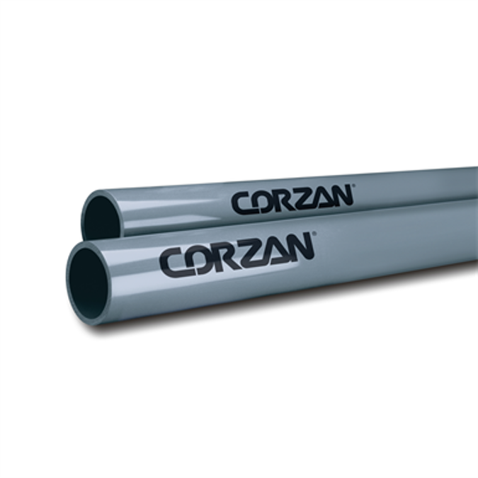 Objetos BIM - ¡Descarga gratis! Corzan® CPVC Pipe and Fittings, 1/2 ...