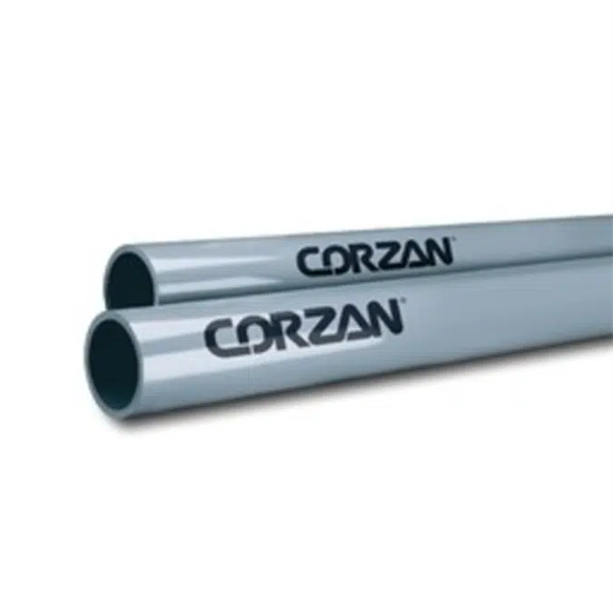Objetos BIM - ¡Descarga gratis! Corzan® CPVC Pipe and Fittings | BIMobject