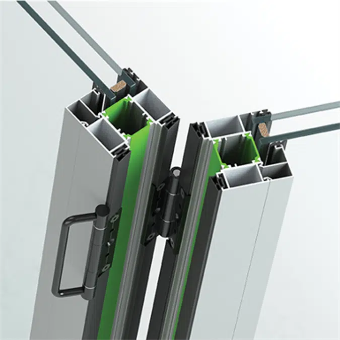 BIM objects - Free download! Folding Doors Aluminco FD4600 Series ...