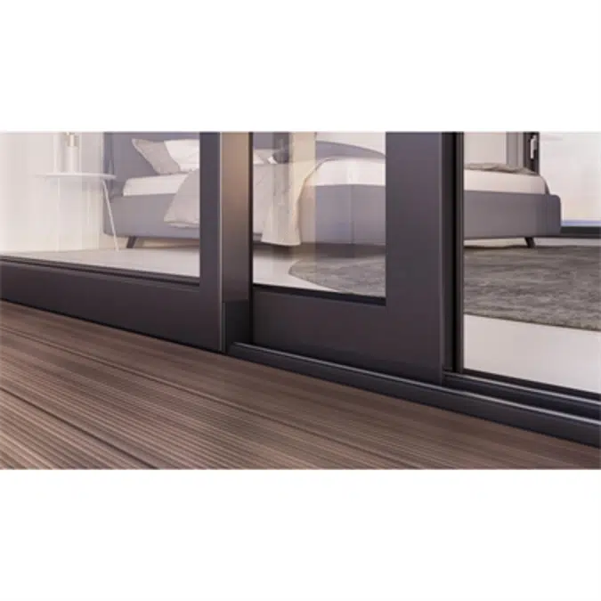 BIM objects - Free download! Sliding ALUMINCO SL2450 Series | BIMobject