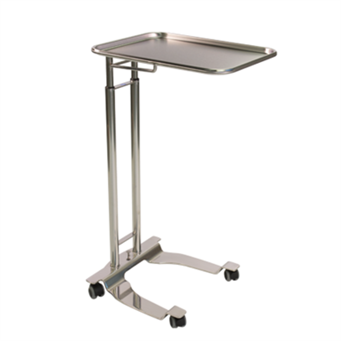 BIM objects - Free download! Pedigo Products P-1069-SS Mayo Instrument ...