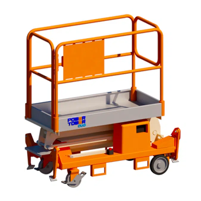 BIM objects - Free download! JLG Power Tower Duo | BIMobject