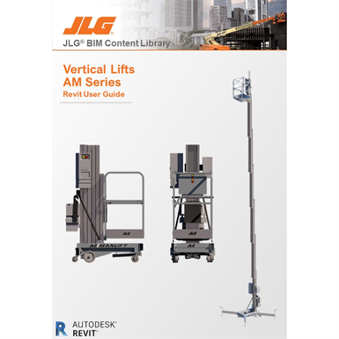 BIM 객체 - 무료로 다운로드하세요! JLG Vertical Lifts (AM): Revit User Guide | BIMobject