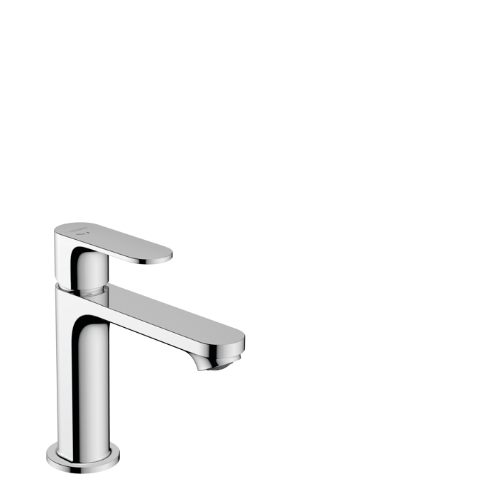 BIM objects - Free download! Rebris S Single lever basin mixer 110 ...