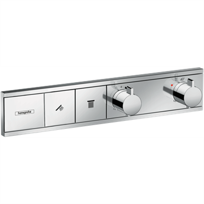 BIM objects - Free download! RainSelect Thermostat for concealed ...