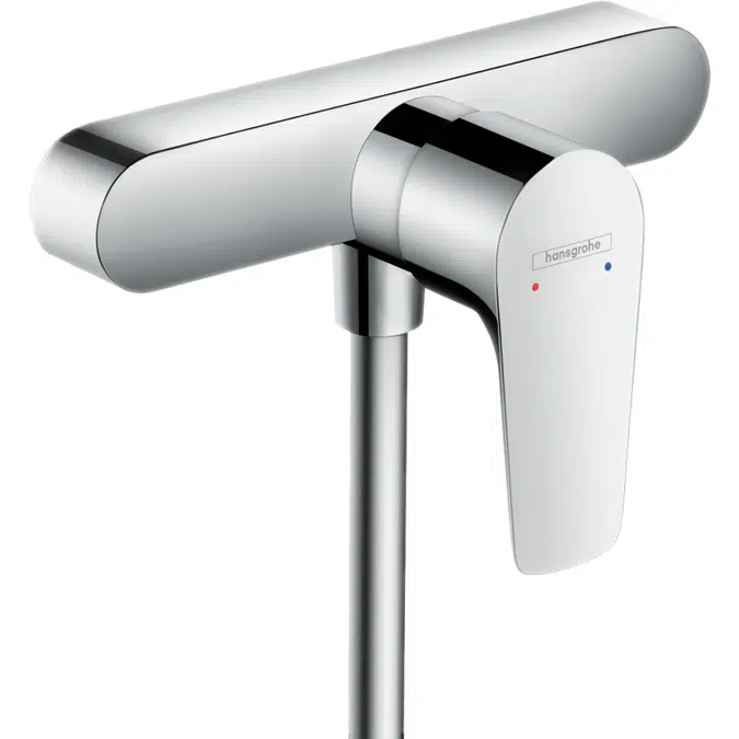 BIM objects - Free download! Talis E Single lever shower mixer for ...