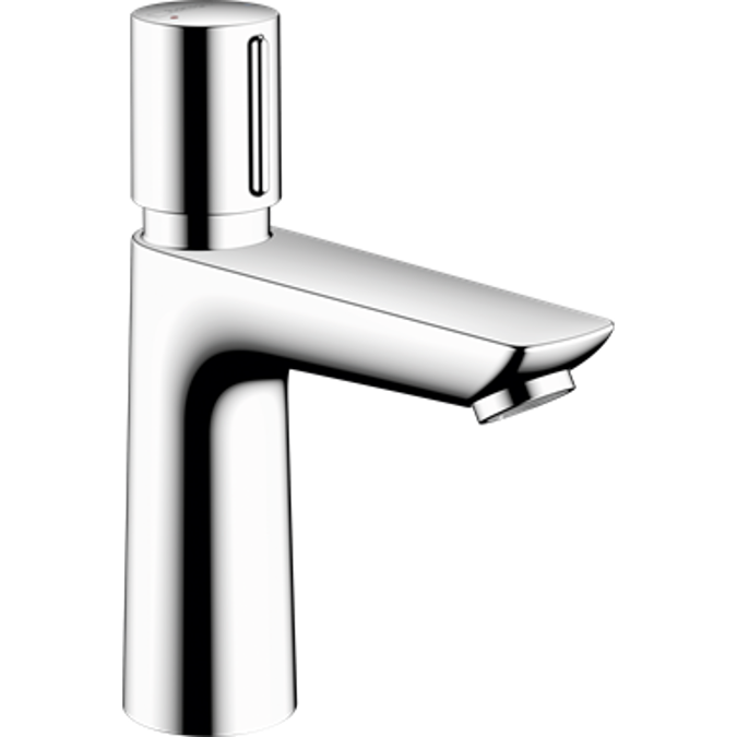 BIM objects - Free download! Talis E Self-closing basin mixer with ...