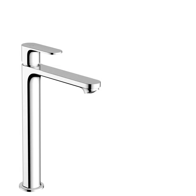 BIM objects - Free download! Rebris S Single lever basin mixer 240 ...