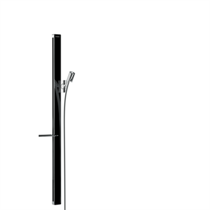 BIM objects - Free download! Unica Shower bar E 90 cm with shower hose ...