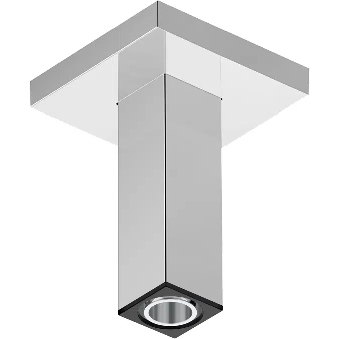 Objetos BIM - ¡Descarga gratis! 24338XXX hansgrohe Ceiling connector E ...