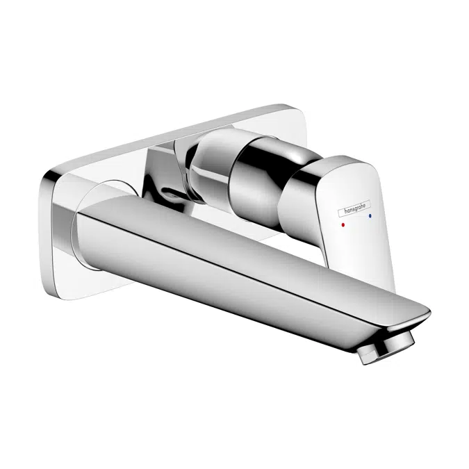 BIM objects - Free download! Logis Single lever basin mixer for ...