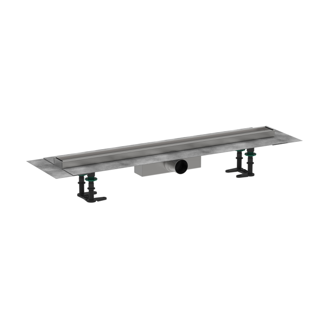 BIM objects - Free download! RainDrain Compact Complete set shower ...