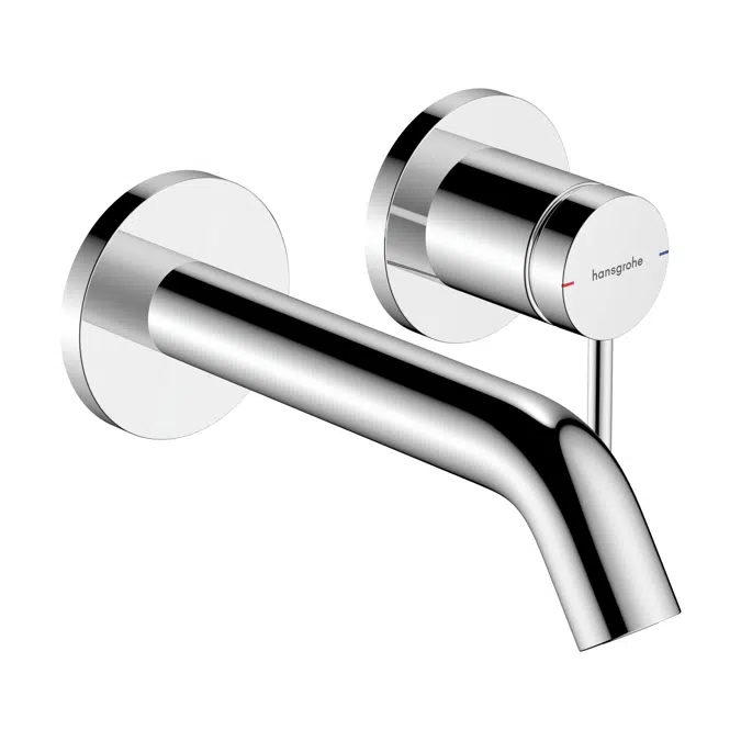 BIM objects - Free download! Tecturis S Single lever basin mixer for ...