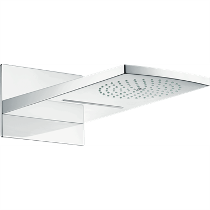 BIM objects - Free download! Raindance Rainfall Overhead shower 180 ...