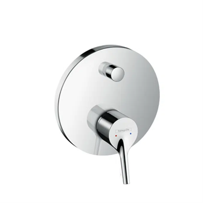 BIM objects - Free download! Talis S Single lever bath mixer for ...