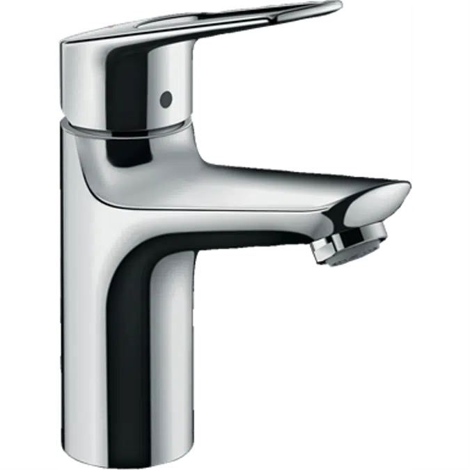 BIM objects - Free download! Novus Loop Single lever basin mixer 100 ...