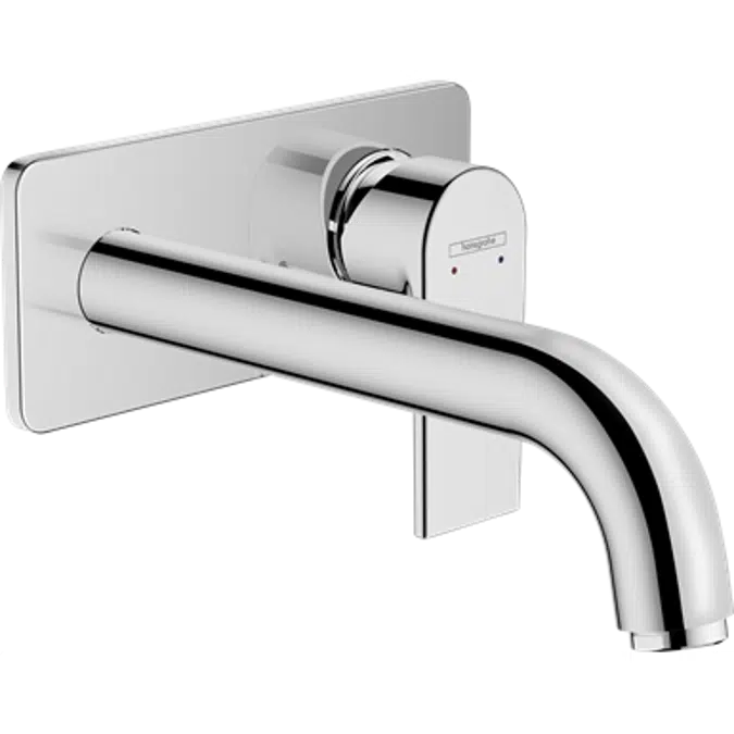 BIM objects - Free download! Vernis Shape Single lever basin mixer for ...
