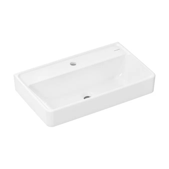 Objetos BIM - ¡Descarga gratis! Xanuia Q Wash basin Compact 650/390 ...