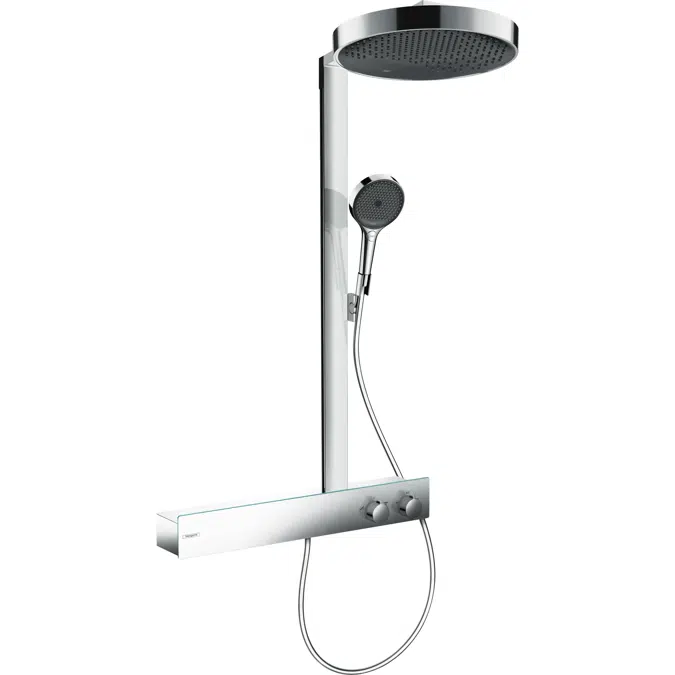 Objetos BIM - ¡Descarga gratis! Rainfinity Showerpipe 360 1jet with ...