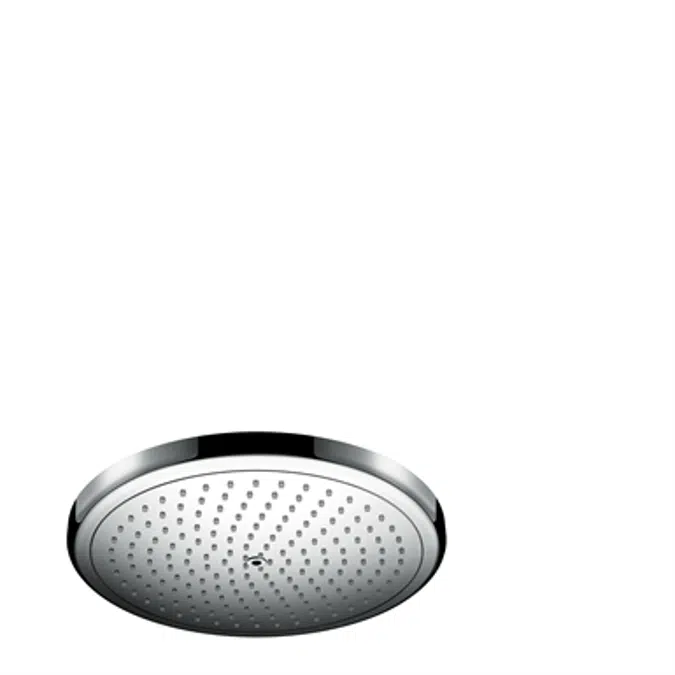 BIM object - 無料でダウンロードができます。 Croma Overhead shower 280 1jet EcoSmart 9 ...