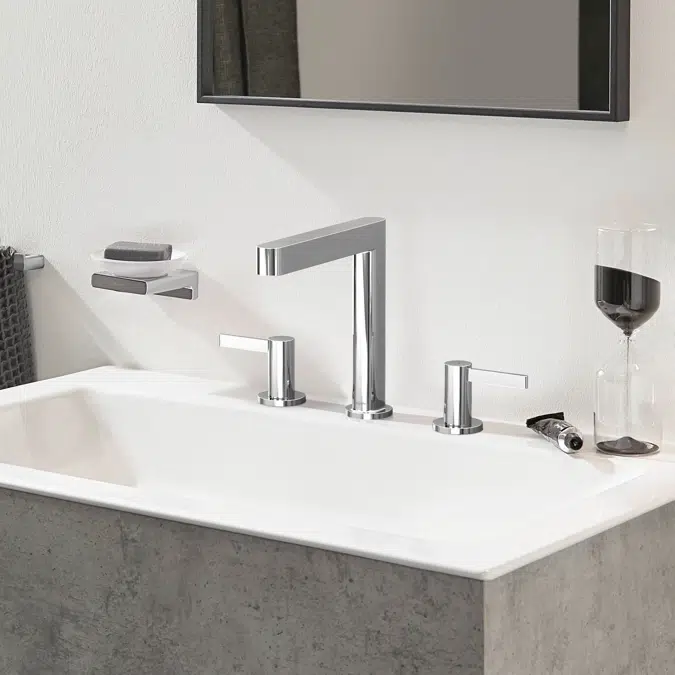 Objetos Bim - Download gratuito 76034XXX Finoris 3-hole basin mixer 160 ...