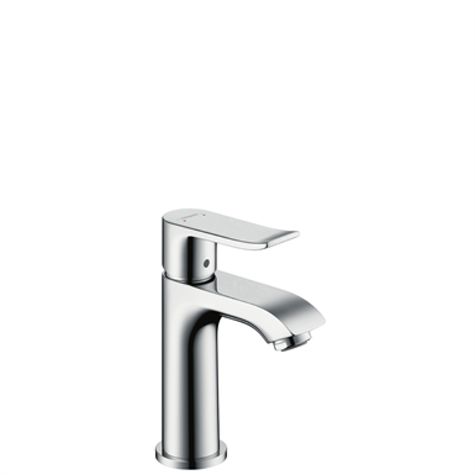 BIM objects - Free download! Metris Single lever basin mixer 100 for ...