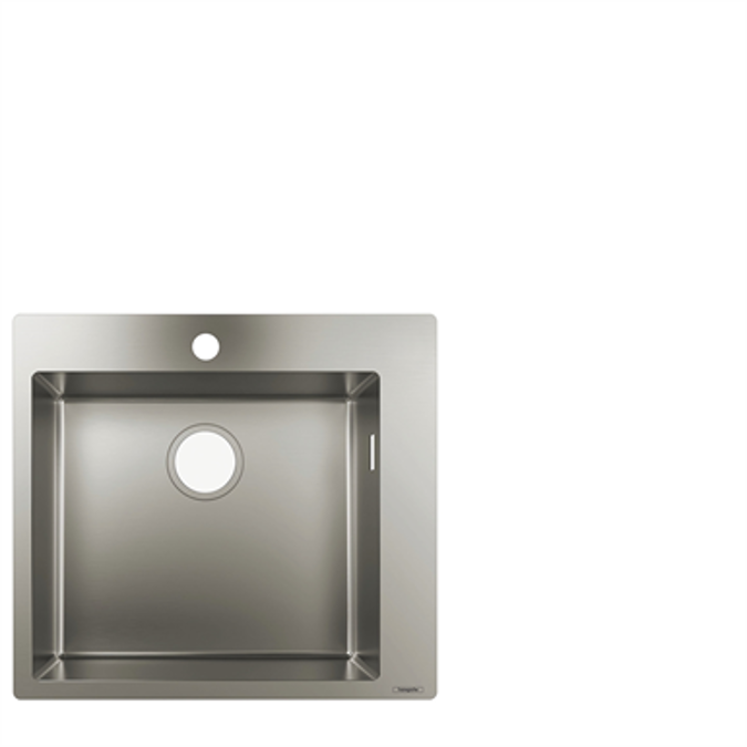 BIM objects - Free download! Built-in sink 450 | BIMobject