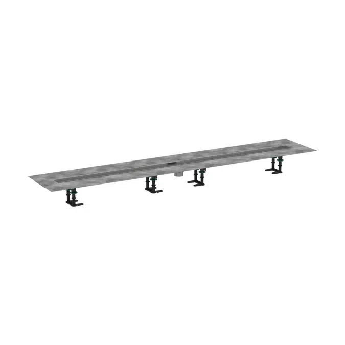 BIM objects - Free download! RainDrain Installation set 1500 for shower ...