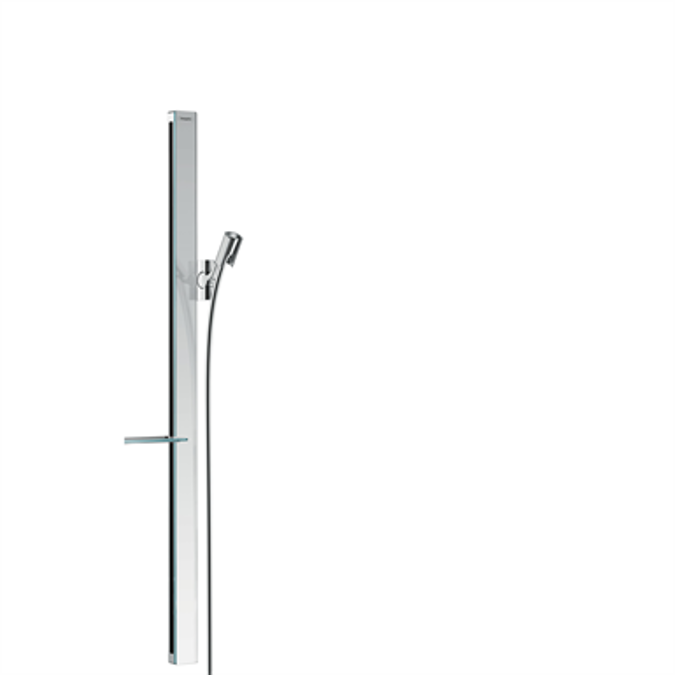 BIM objects - Free download! Unica Shower bar E 90 cm with shower hose ...