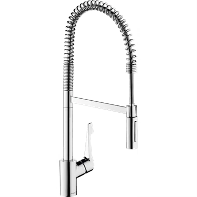 BIM objects - Free download! Cento Single lever kitchen mixer XXL, Semi ...