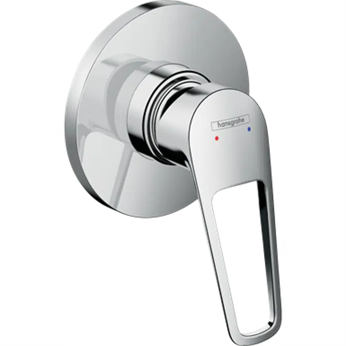 BIM objects - Free download! Novus Loop Single lever shower mixer for ...