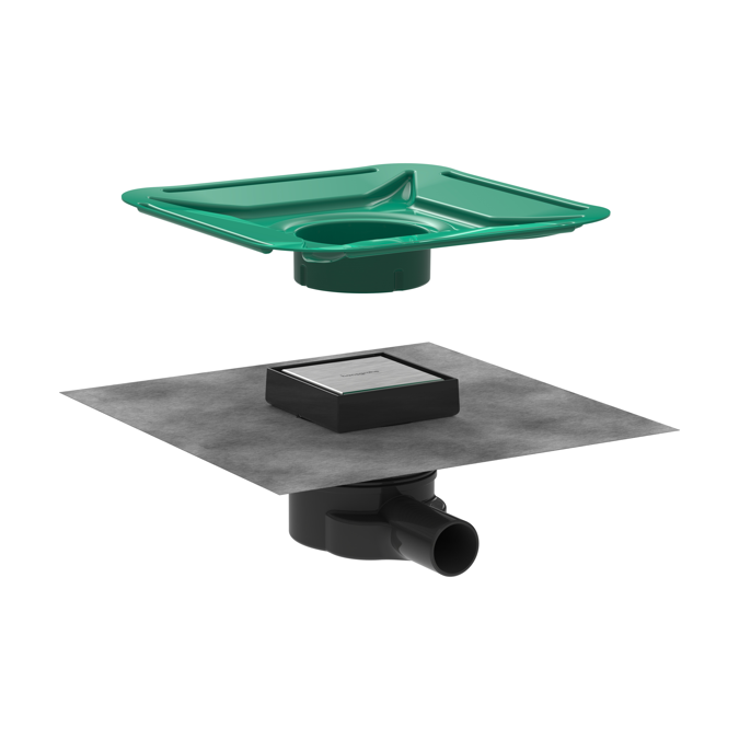 BIM objects - Free download! 56247XXX RainDrain Point Complete set ...