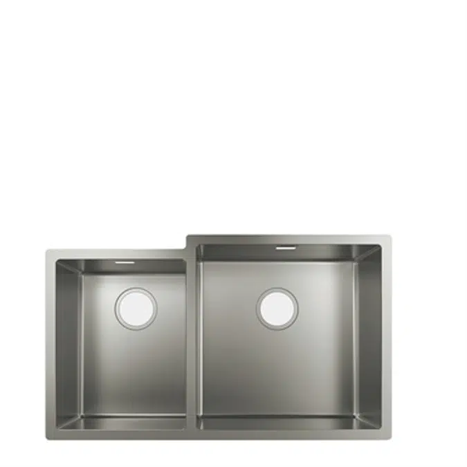 BIM objects - Free download! Under-mount sink 305/435 | BIMobject