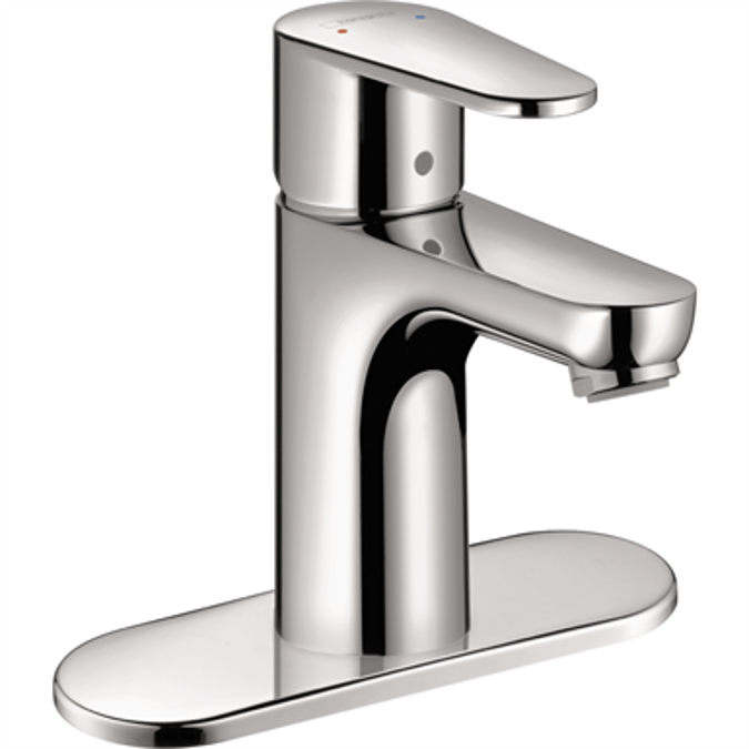 BIM objects - Free download! Talis E² Single lever basin mixer 80 with ...