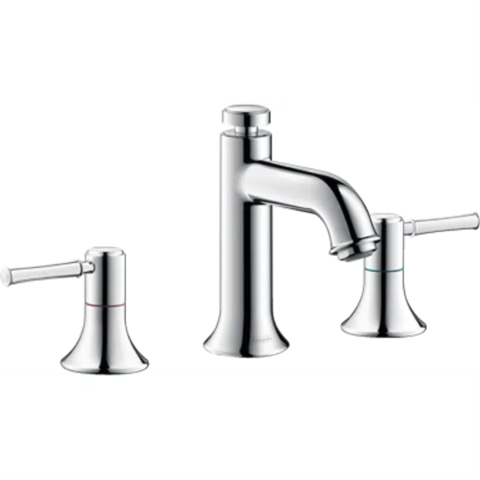 BIM objects - Free download! Talis Classic 3-hole basin mixer 100 with ...