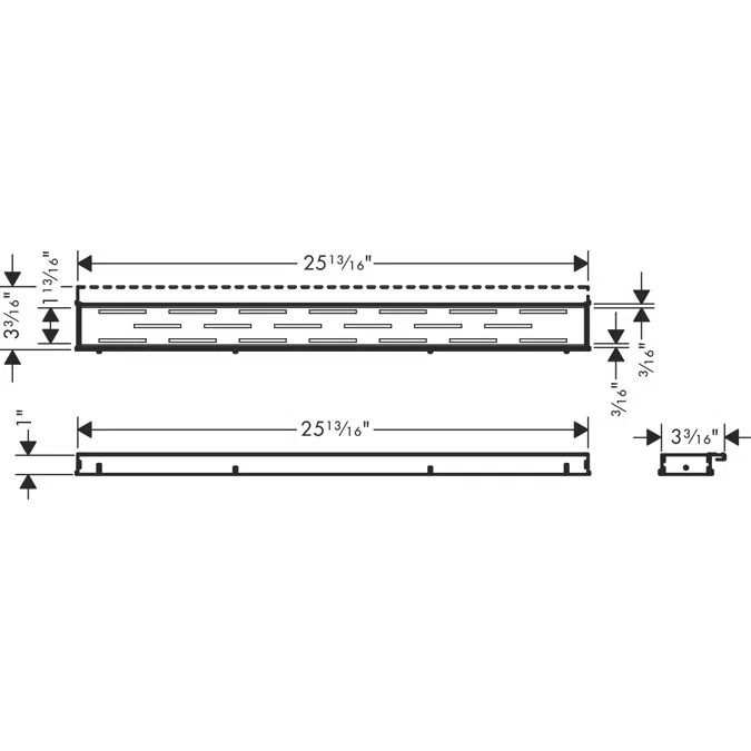 Objetos BIM - ¡Descarga gratis! RainDrain Match Regular Finish set ...