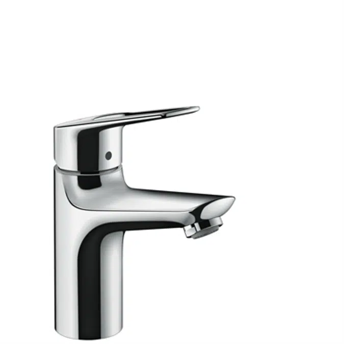 BIM objects - Free download! Novus Loop Single lever basin mixer 100 ...