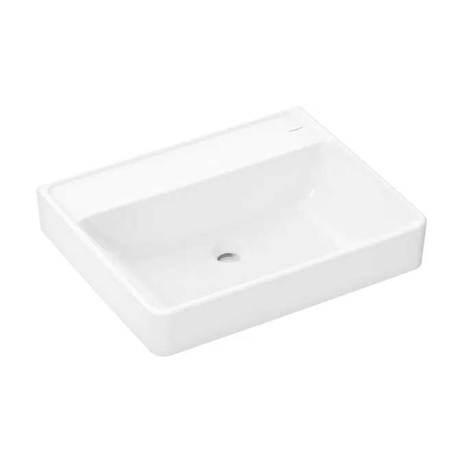 BIM objects - Free download! Xanuia Q Wash basin 600/480 without tap ...