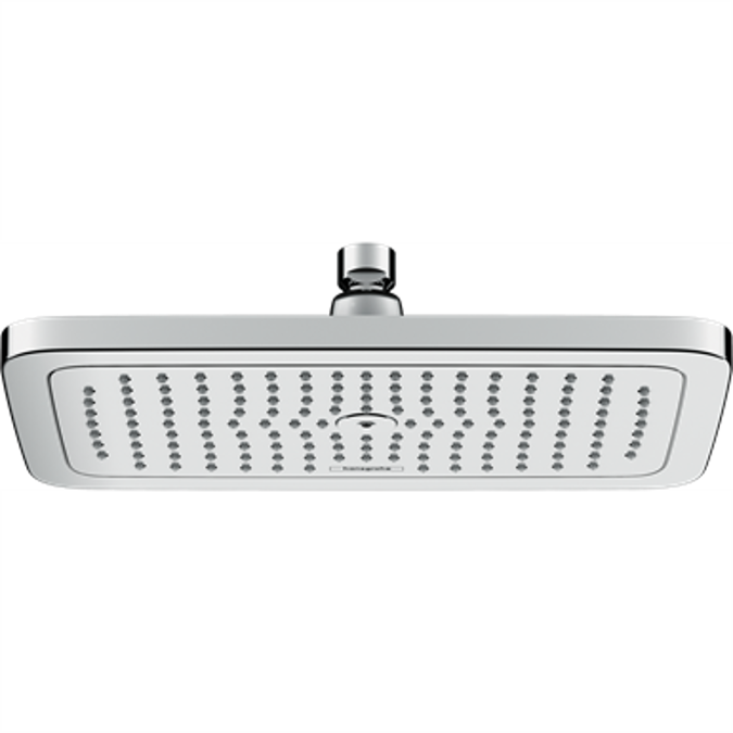 BIM objects - Free download! Croma E Overhead shower 280 1jet EcoSmart ...