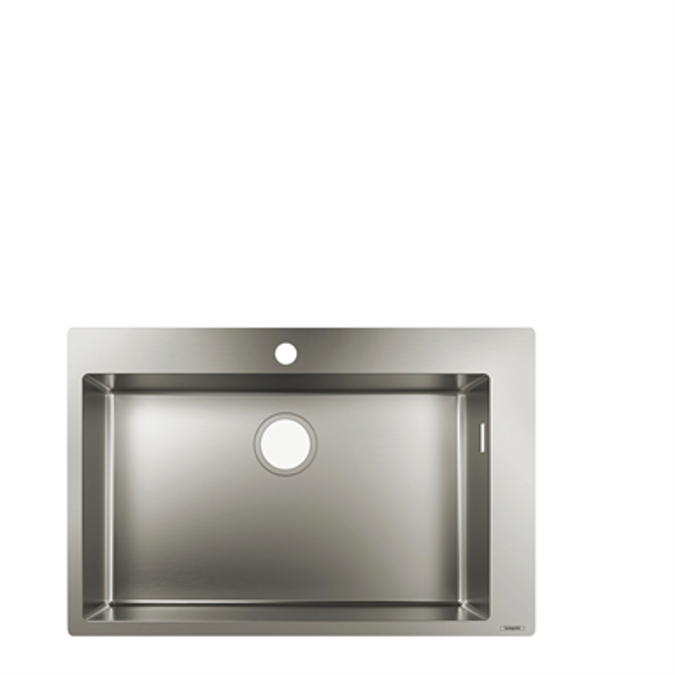 BIM objects - Free download! S711-F660 Built-in sink 660 43302807 ...